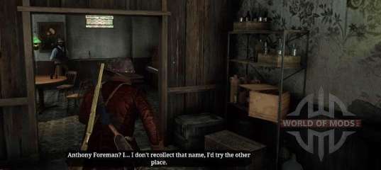 Bounty hunting in RDR2: finding and catching the bandit Anthony Foreman