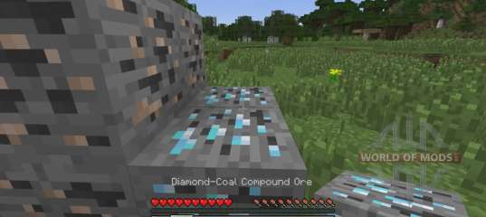 Dual ore veins for Minecraft