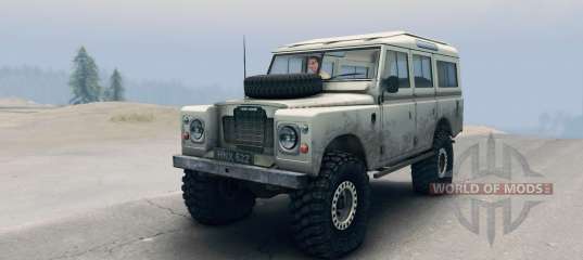 Land Rover Defender Cream for Spin Tires