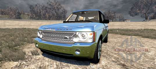 Range Rover Supercharged 2008 [Chrome] for BeamNG Drive