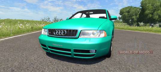 Audi S4 2000 [Pantone Green C] for BeamNG Drive