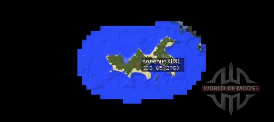 Mini map for Minecraft