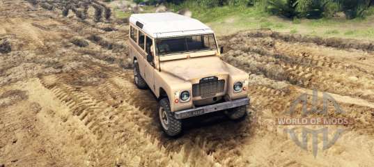 Land Rover Defender Sand for Spin Tires