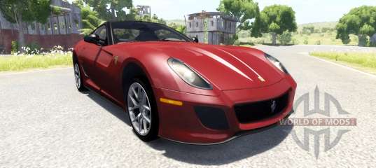 Ferrari 599 GTO 2011 for BeamNG Drive