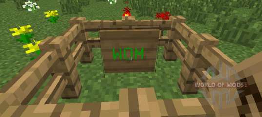 Large Sign for Minecraft