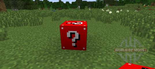 Lucky Block Red for Minecraft