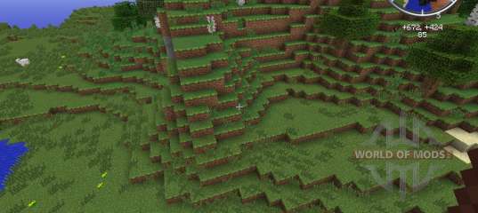 Clock HUD for Minecraft