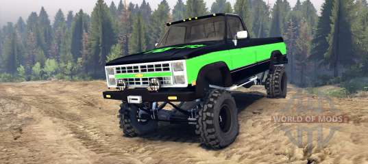 Chevrolet K20 Hunter for Spin Tires