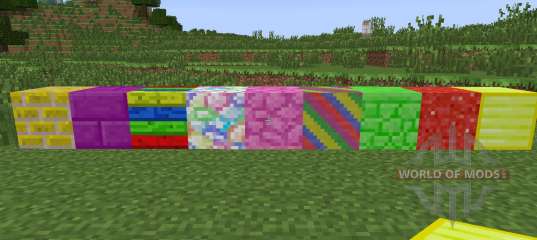 Colored Blocks [1.7.10] for Minecraft