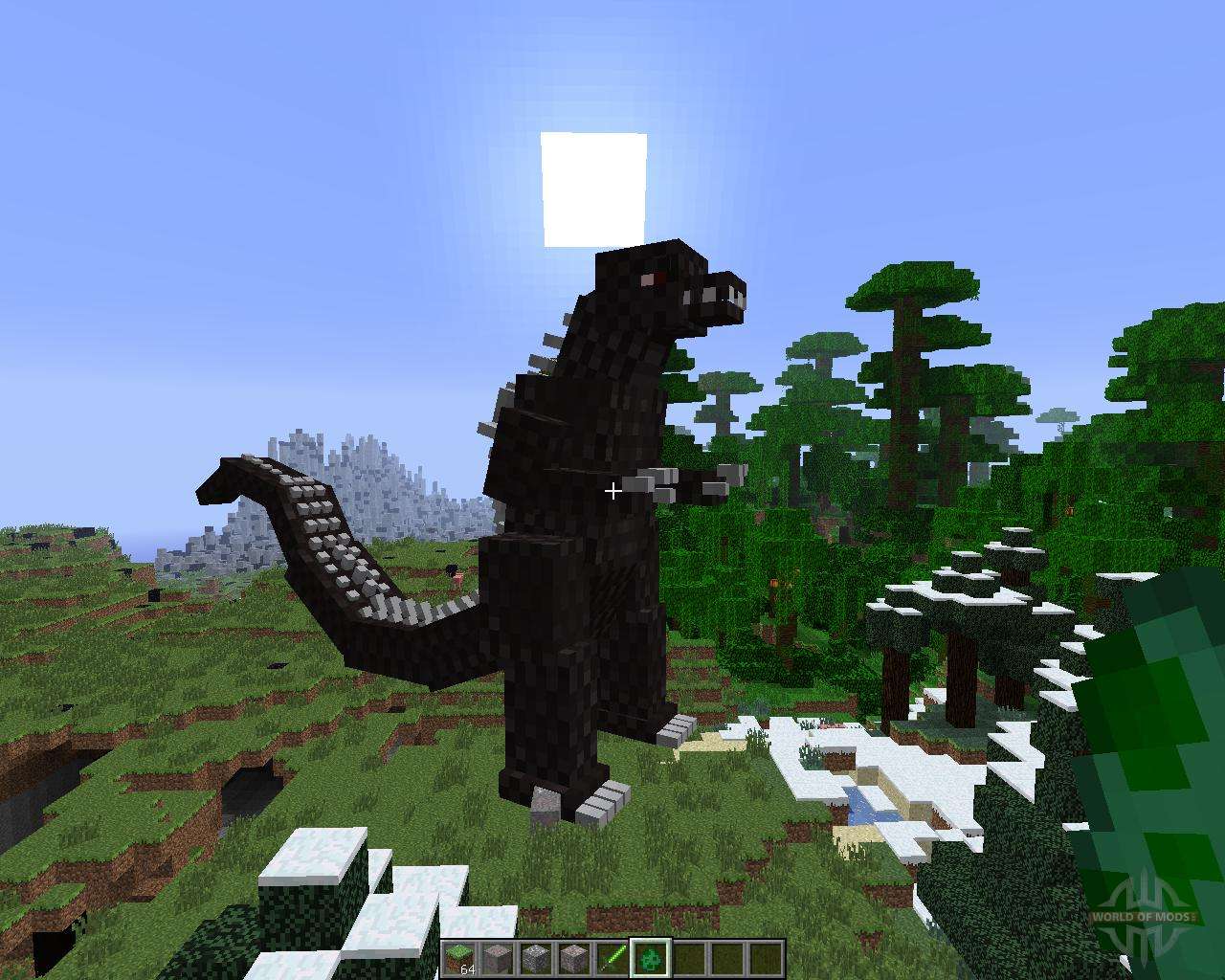 Minecraft Godzilla Mod Model Qlerobanner