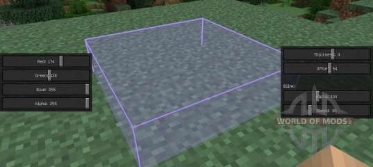 Custom Selection Box [1.7.2] for Minecraft