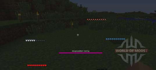 Advanced HUD [1.6.2] for Minecraft