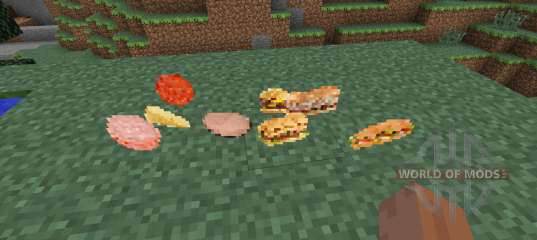 Fast Food Mod [1.7.10] for Minecraft