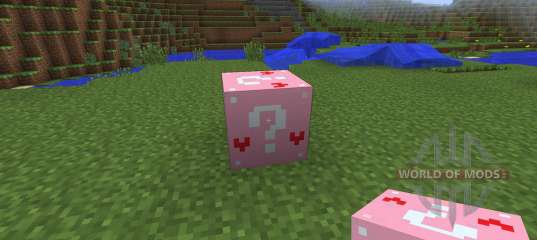 Lucky Block Pink [1.7.10] for Minecraft