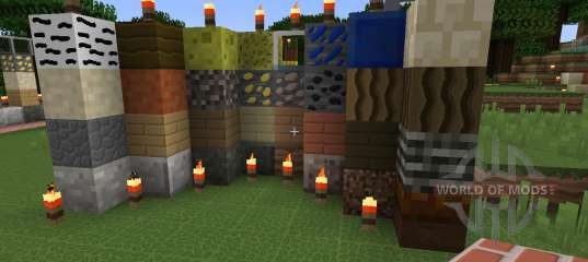 Smooth Cartoon Resource Pack [64x][1.8.8] for Minecraft