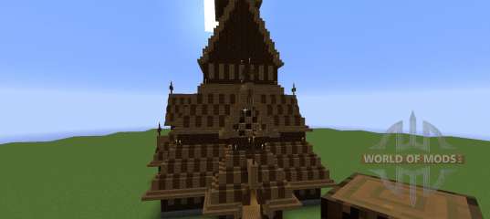 Borgund Stave Church for Minecraft