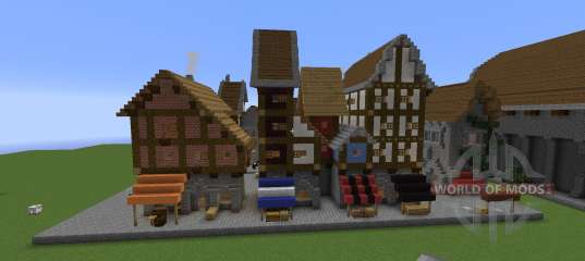 Medieval building pack for Minecraft