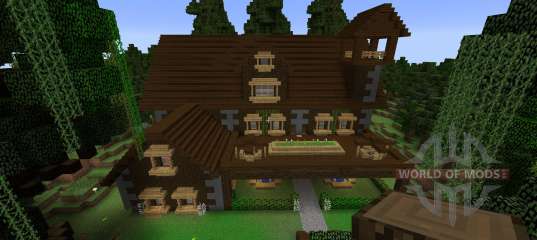 Island Bayou Mansion for Minecraft