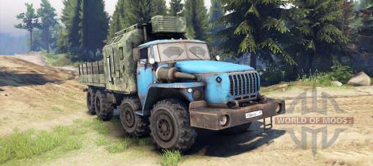 Ural-6614 v4.0 for Spin Tires