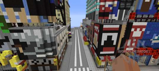 Times Square Manhattan Replica for Minecraft