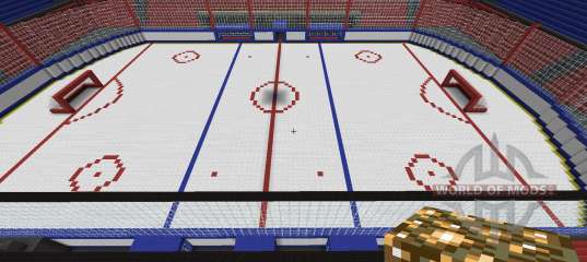 Oustanding Outdoor Hockey Arena for Minecraft
