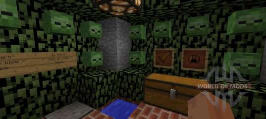 Zombie Survival Map for Minecraft