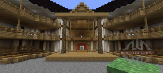 Shakespeares Globe Theatre in London for Minecraft
