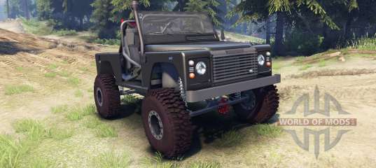 Land Rover Defender 90 [open top] for Spin Tires