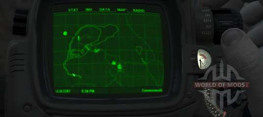 Immersive Map 4k - BLUEPRINT - Big Squares for Fallout 4