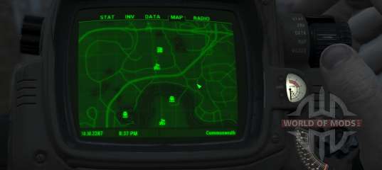 Immersive Map 4k - VANILLA - Big Squares for Fallout 4