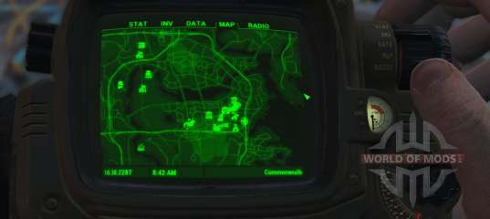 Improved map for Fallout 4