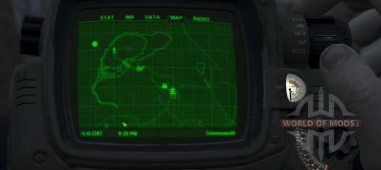 Immersive Map 4k - BLUEPRINT - Full Squares for Fallout 4