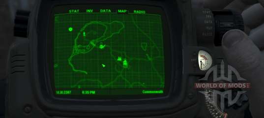 Immersive Map 4k - BLUEPRINT Inv. - Full Squares for Fallout 4