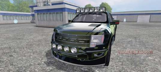 Ford F-150 Raptor [Halo Edition] v1.1 for Farming Simulator 2015