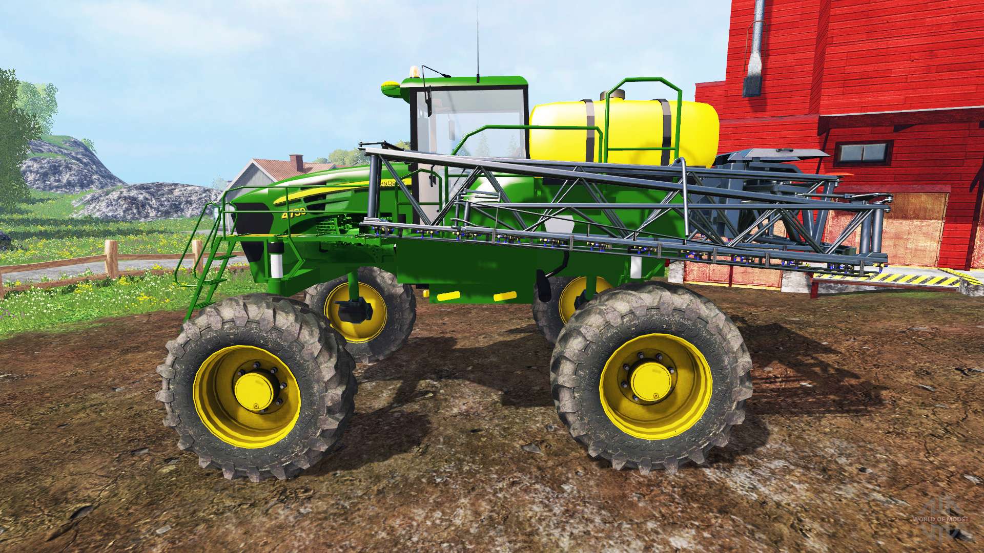 John Deere 4730 Sprayer V1 1 For Farming Simulator 2015