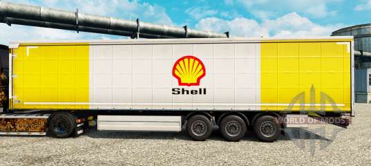 Skin Royal Dutch Shell on semi for Euro Truck Simulator 2