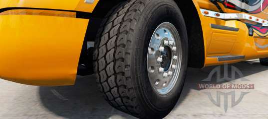 New rims and tires v1.2.1 for American Truck Simulator