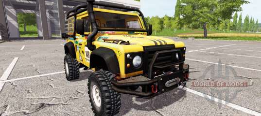 Land Rover Defender 90 Dakar for Farming Simulator 2017