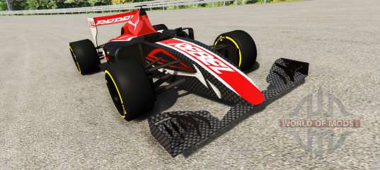 The formula 1 race car v2.0 for BeamNG Drive