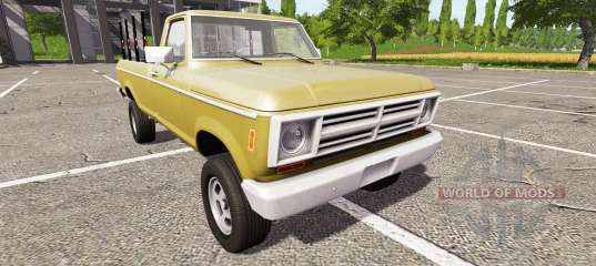 Lizard Pickup Rodeo 100 logging for Farming Simulator 2017