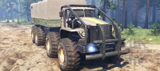 Ural 6614 for Spin Tires