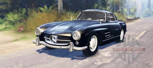 Mercedes-Benz 300 SL (W198) for Spin Tires