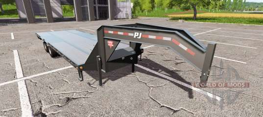 PJ Trailers v1.1 for Farming Simulator 2017