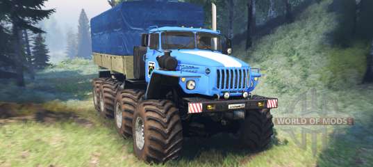 Ural 6614 mega v2.0 for Spin Tires