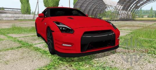 Nissan GT-R (R35) for Farming Simulator 2017