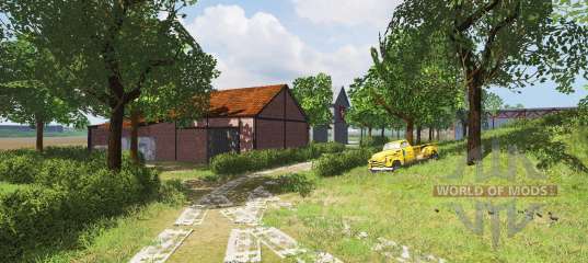 The castle wall for Farming Simulator 2013