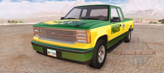 Gavril D-Series green bay packers v2.0 for BeamNG Drive