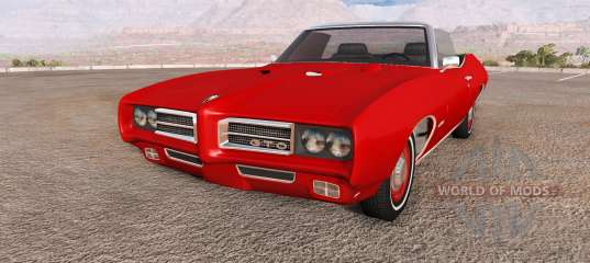 Pontiac GTO 1969 for BeamNG Drive