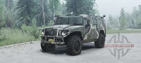GAZ 2330 Tiger for MudRunner
