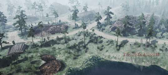 Among the rocks and conifers v1.1 for MudRunner